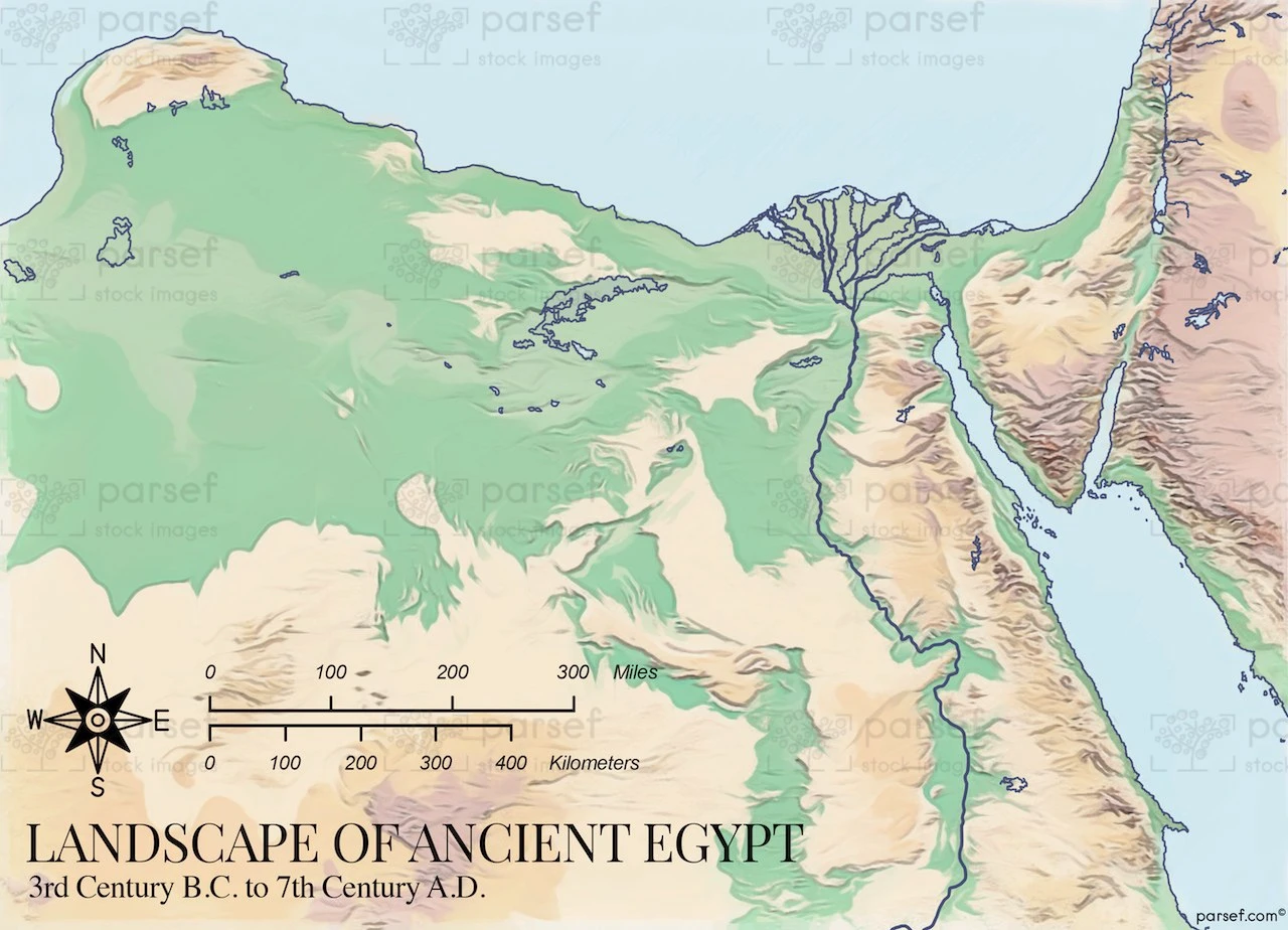 Egypt After the Pharaohs – Exploring the Landscape of Ancient Egypt Map ...